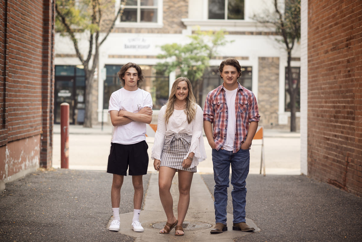 Triplets Senior Pictures in Littleton, Colorado | Joey, Max, Maddie ...